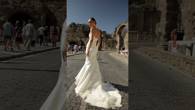 Свадебное платье Авелина из коллекции «Sea Pearl» 2025 от бренда Gabbiano