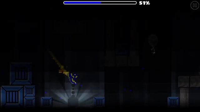 Geometry Dash Shadow Gauntlet Level 1 Spooky light [No music, maybe ...
