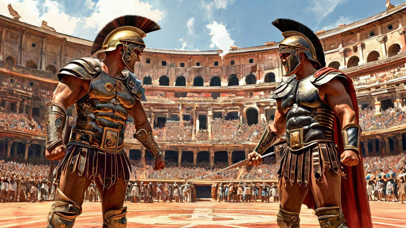 На арене Колизея