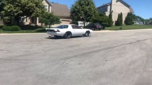 Drag car burnout! 1983 1000hp camaro