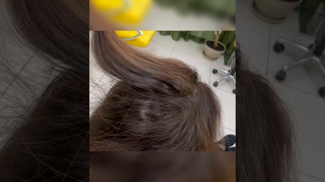 Удаление темного оттенка из волос, бежевый блонд