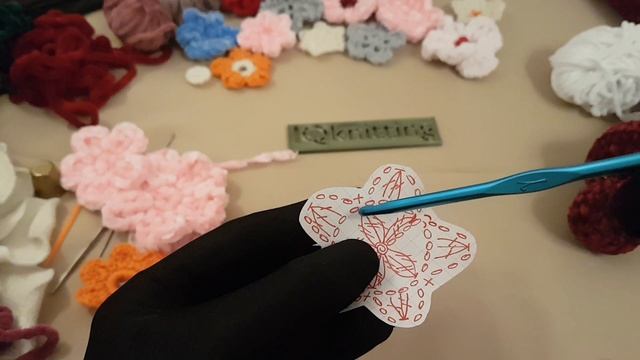 Видеоурок 7. Маленький цветок 6 и 7 вяжем крючком.
Серия уроков по теме маленькие цветы.