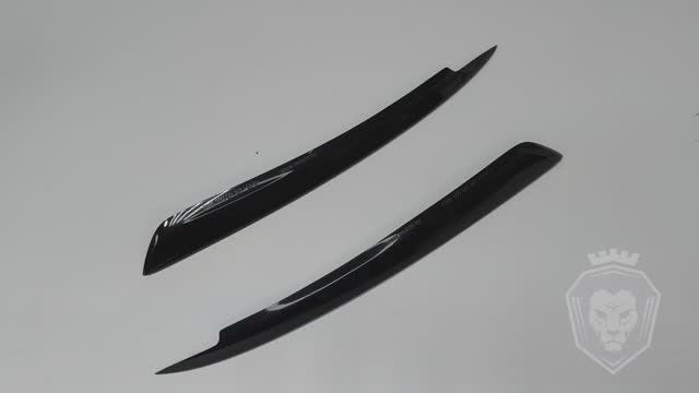 Реснички на фары Volkswagen Passat b5 (FEG)