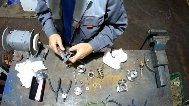 Ремонт наливного клапана KHS