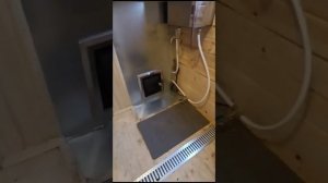 Видеоотчёт. Мобильная баня из сухого бруса от СК "Бани". Январь 2025