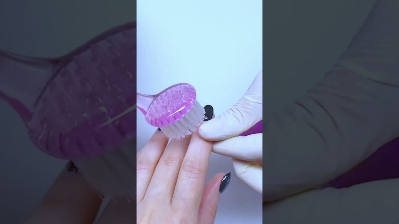 Щетка для втирки #идеиманикюра #дизайнногтей #маникюр #nailsdesign