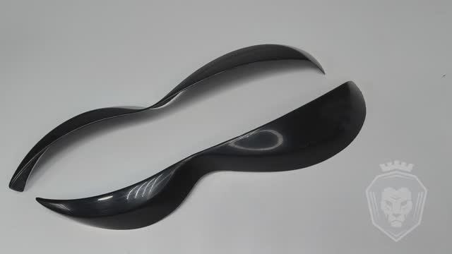 Реснички на фары Mercedes w203 (FEG)