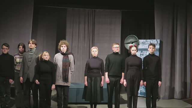 Отрывок из камерного психологического спектакля "Я встретил Вас..." (режиссер Е.К. Кирюшина)