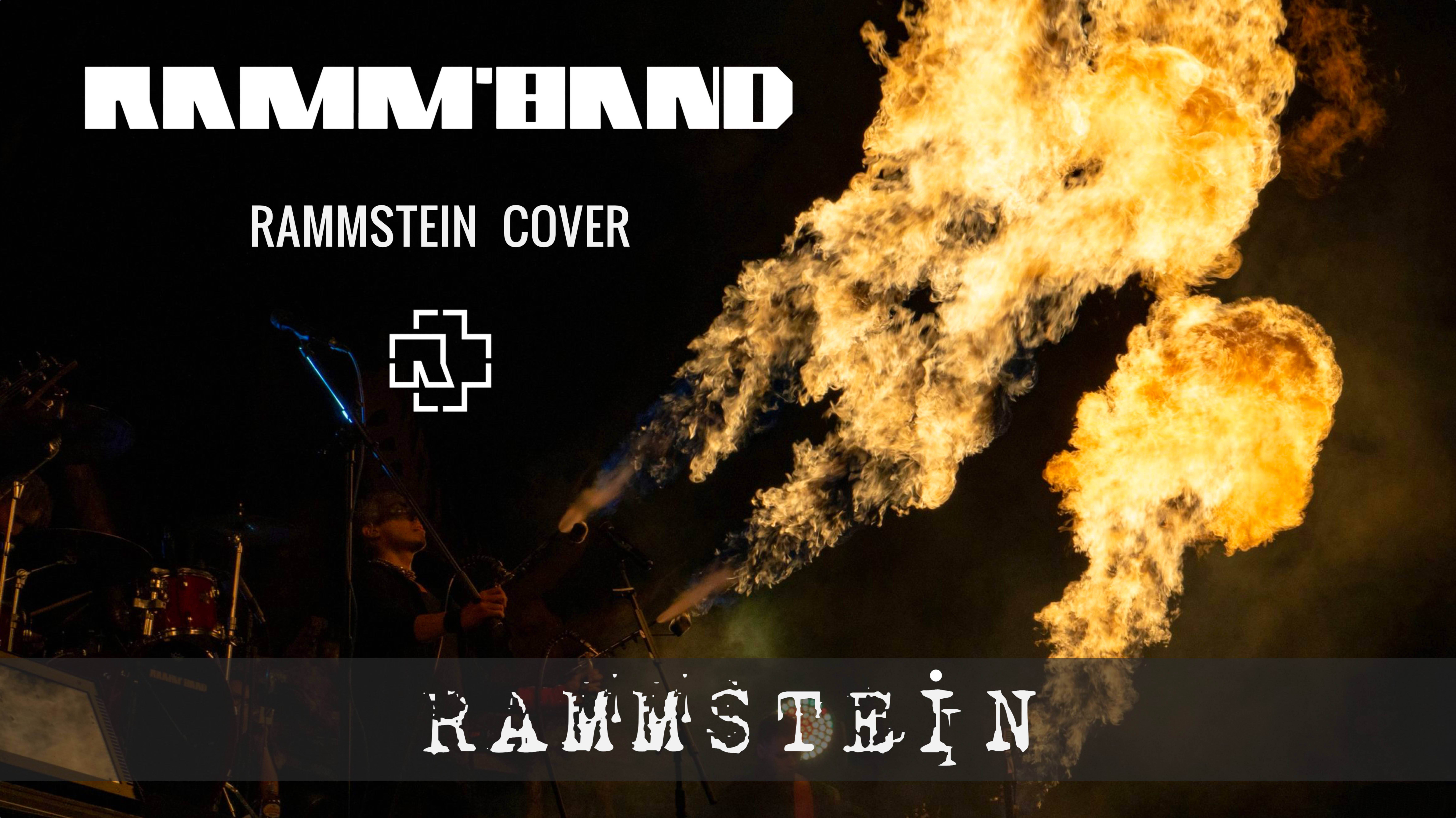 Ramm'band - Rammstein (LIVE OPEN AIR, Moscow 29.07.2023) Rammstein cover / tribute [Multicam] 4K
