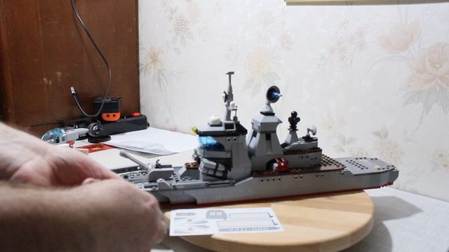 военный корабль аналог лего QMAN 1722