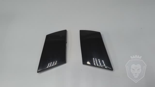 Вставки в передний бампер Skoda Octavia a7 (FEG)