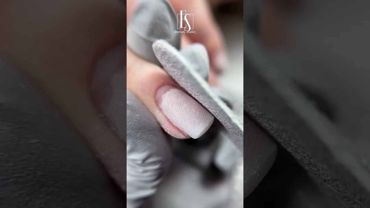 Как работать с онихогрифозными ноготками в ноль #ногти #маникюр #naildesign #nail