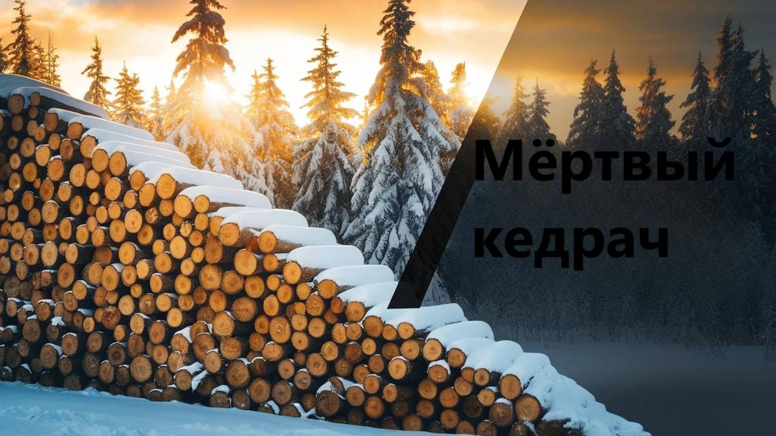Уехал в глушь! Заготовка дров! Странная находка в заброшенной деревне!