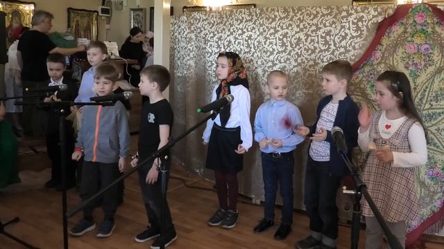 Пасхальный концерт 2023. Младшая группа