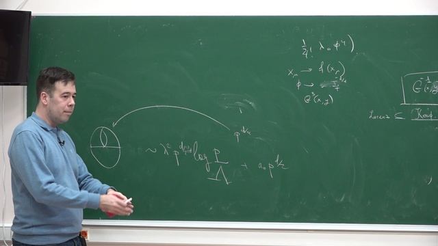 Попов Ф.К. - Лекции по конформной теории поля -4.Модель Паташинского–Покровского. Эпсилон-разложение