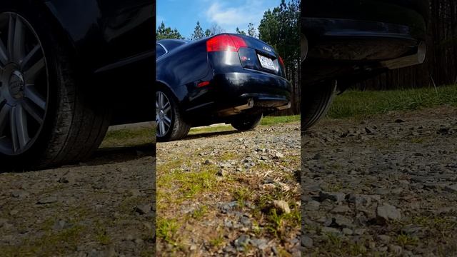B7 audi s4 4.2 v8 idle and rev