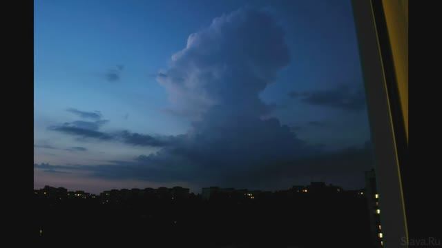 Гроза Сертолово Timelapse