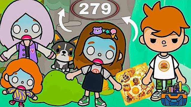 ПОИСКИ СОКРОВИЩ ТОКА БОКА // СУМАСШЕДШАЯ СЕМЕЙКА 8 СЕРИЯ ТОКА БОКА