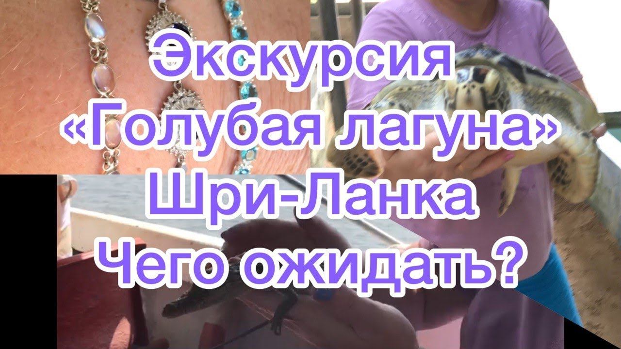 экскурсии Шри-Ланки. 2023г.  "Голубая лагуна". Что ожидать от этой экскурсии?