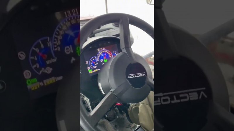 Коррекция сигнала автопилота "Vector" #сельскоехозяйство #кировец  #фермер #автопилот #vector