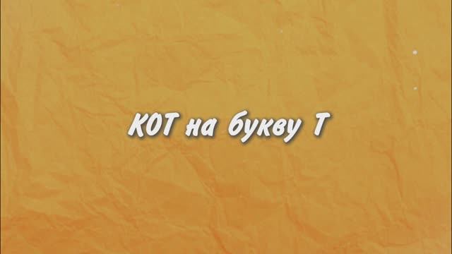 Кот на букву Т