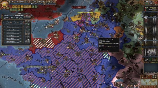 Europe Universalis IV 1.37. Инки. Часть 15. 1726-1739. Конец французских колоний.