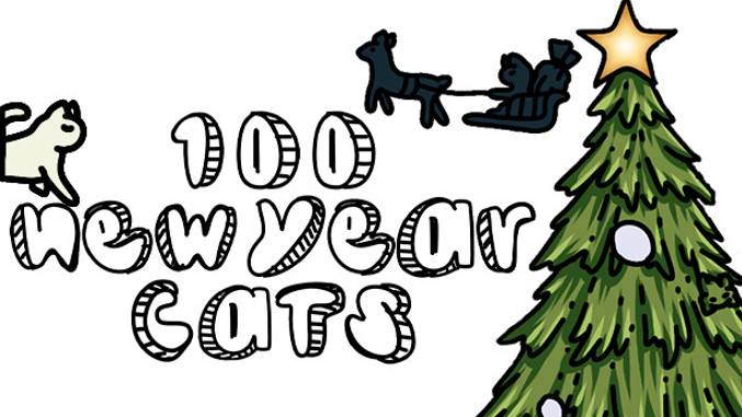 100 New Year Cats. Прохождение