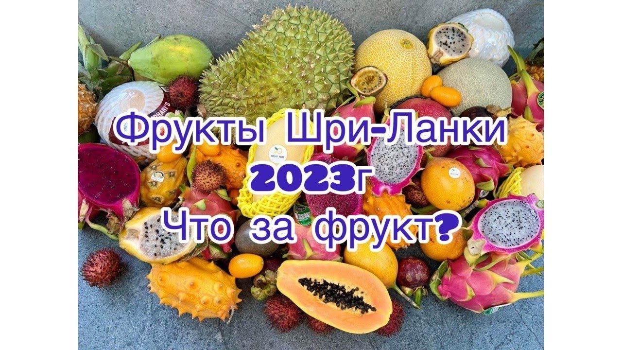 Экзотические фрукты Шри-Ланки. Чем полезны, как их едят и сколько стоят в 2023 году.