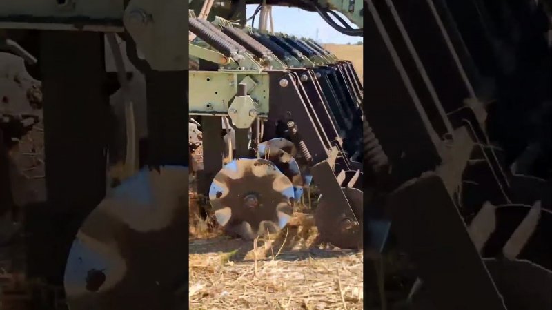 Культиватор Ортман в работе #сельскоехозяйство #культиватор