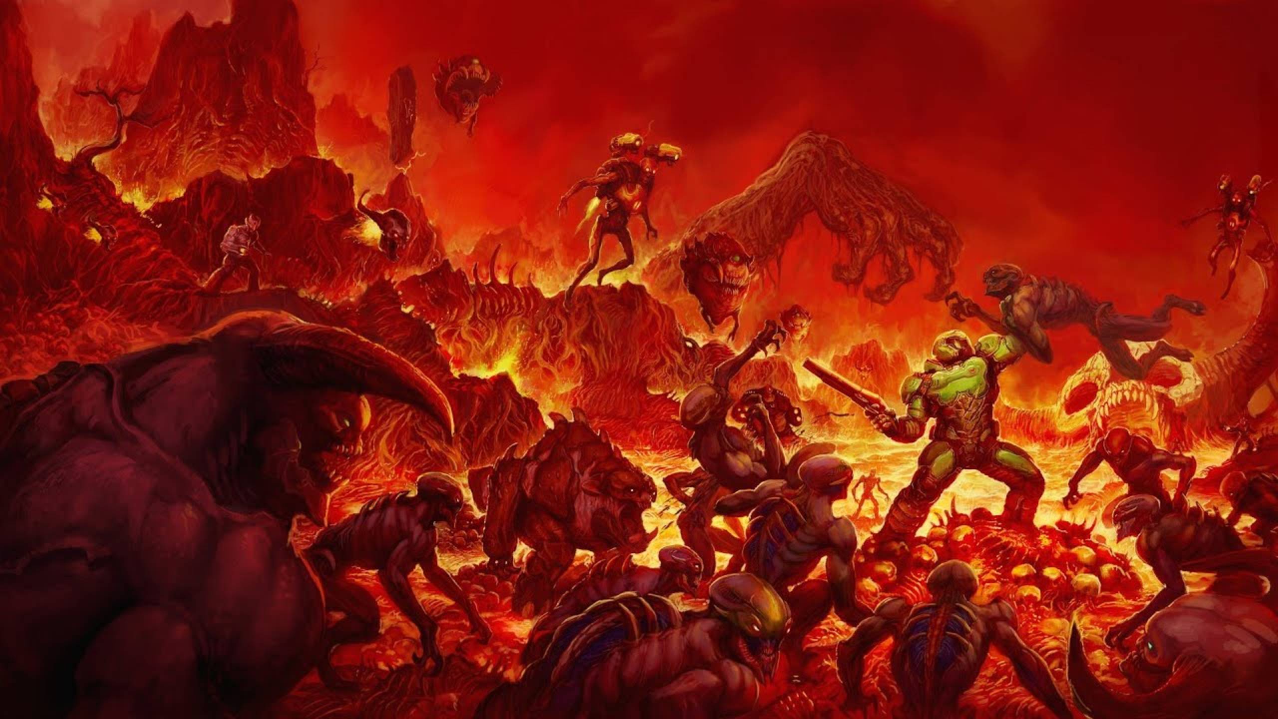 Hellish Battle | Doom | soundtrack, mix, hard, favourite pieces of music