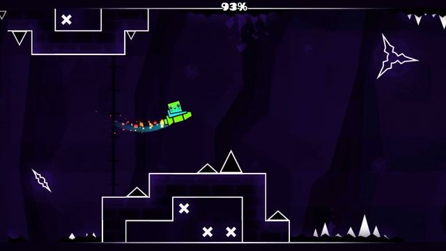 прохожу уровень  в гд