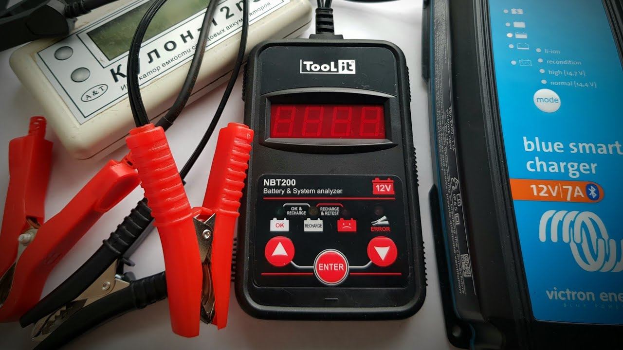 ТЕСТЕР АККУМУЛЯТОРОВ GYS, - TooL it - NBT200