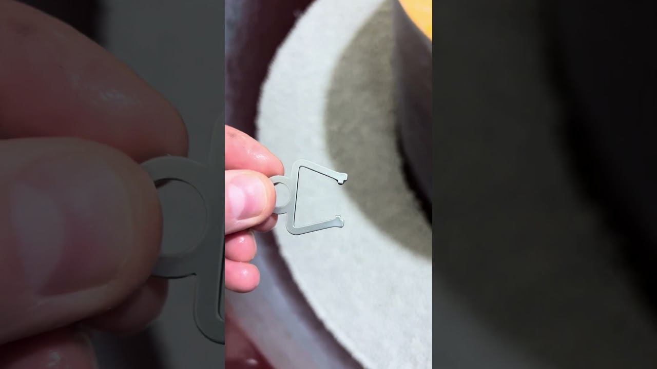 3 фракция галтовки  #галтовка #металлообработка  #лазернаярезкаметалла #фрезеровка