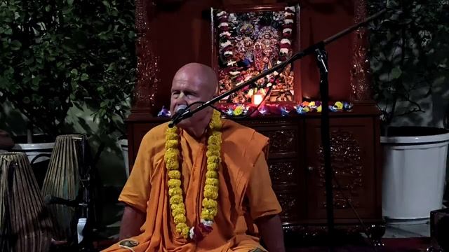 2024_11_10 | BB Govinda Swami | Несколько слов после киртана, Вриндаван