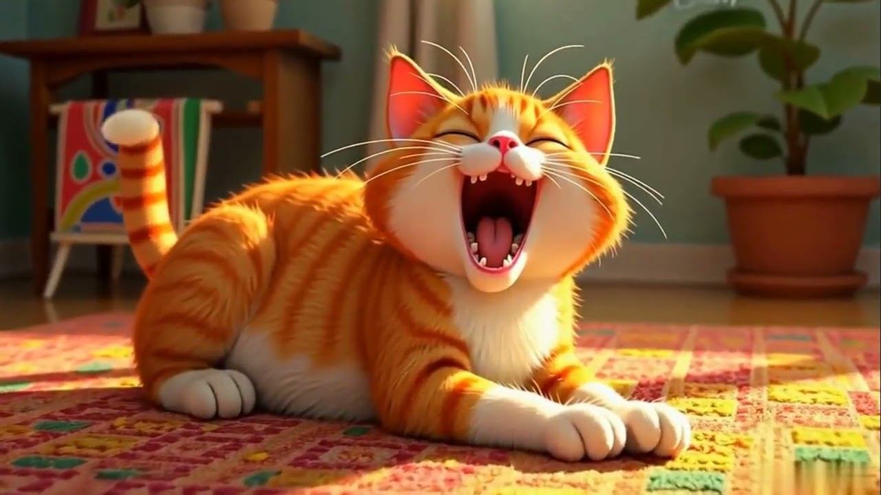 Cat On Mat - Baby Cartoon Animation | Nursery Rhymes & Kids Songs #nurseryrhymes