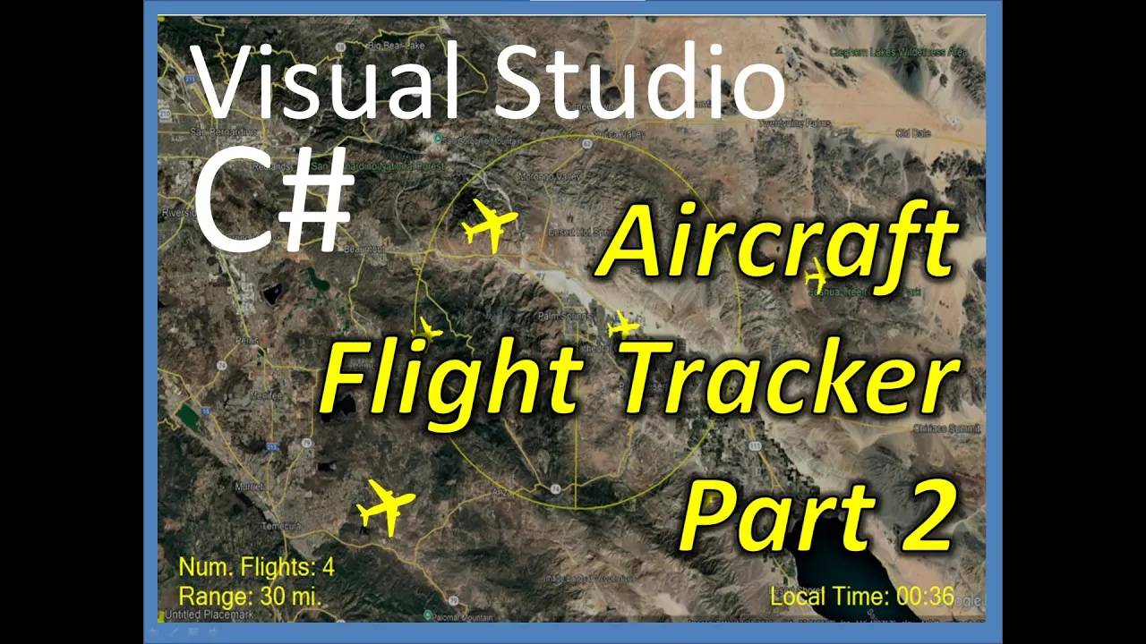 C# Visual Studio Aircraft Flight Tracker Part 2： Getting JSON Flight Data