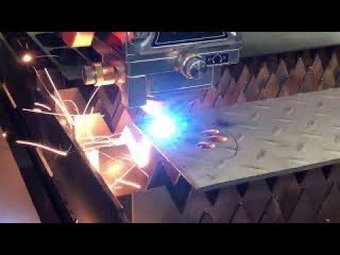 Лазерная резка рифленого листа