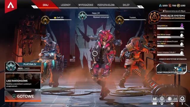 Apex legends live season 4 Caustic.EXE OCTANE EDITION OPENING ...