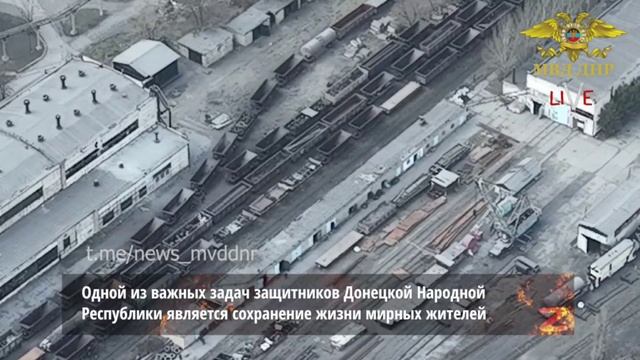 Захват завода имени Ильича в Мариуполе. Обзор от пресс-службы НМ ДНР. Апрель 2022