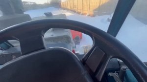 Бульдозерный отвал на Т150 зимой и летом
