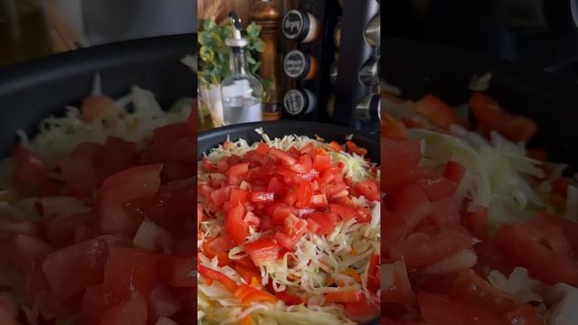 Тушеная капуста, как в столовке