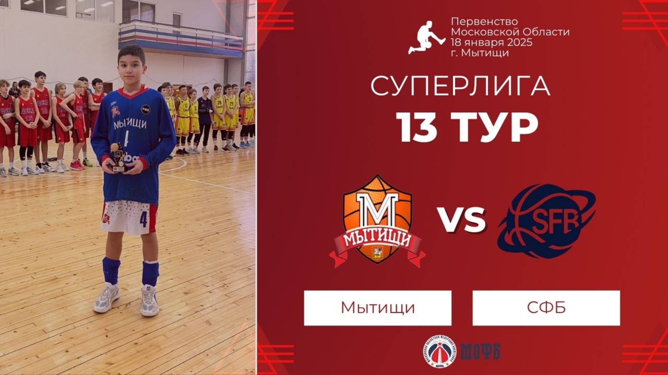 CФБ - Мытищи | 13й тур | Первенство Московской области 2024/2025