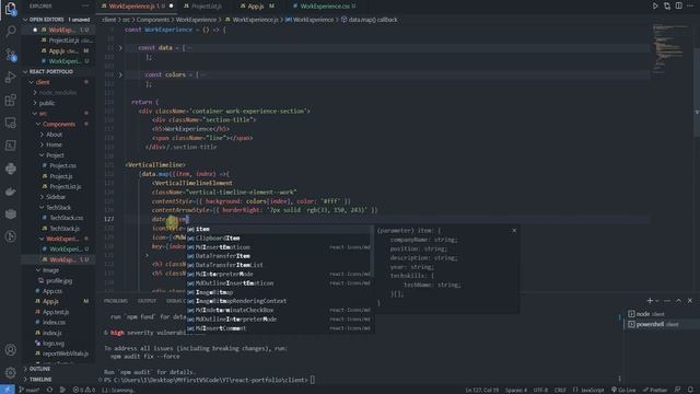 React webportfolio для начинающих 2023 + Деплой проекта