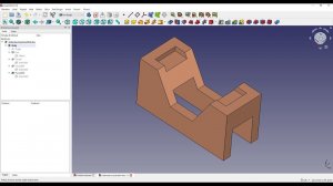 FreeCAD uputstvo - Part design - Modeliranje prizmatičnog dela