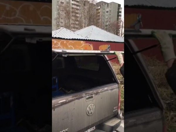 Кунг Амарок  Роад Ренжер  Road Ranger  задняя  дверь #automobile #offroad #ремонт
