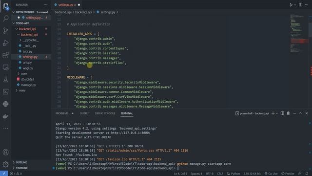 Django React todo-app проект. Подготовка #1 #reactjs #проект #django #js #python