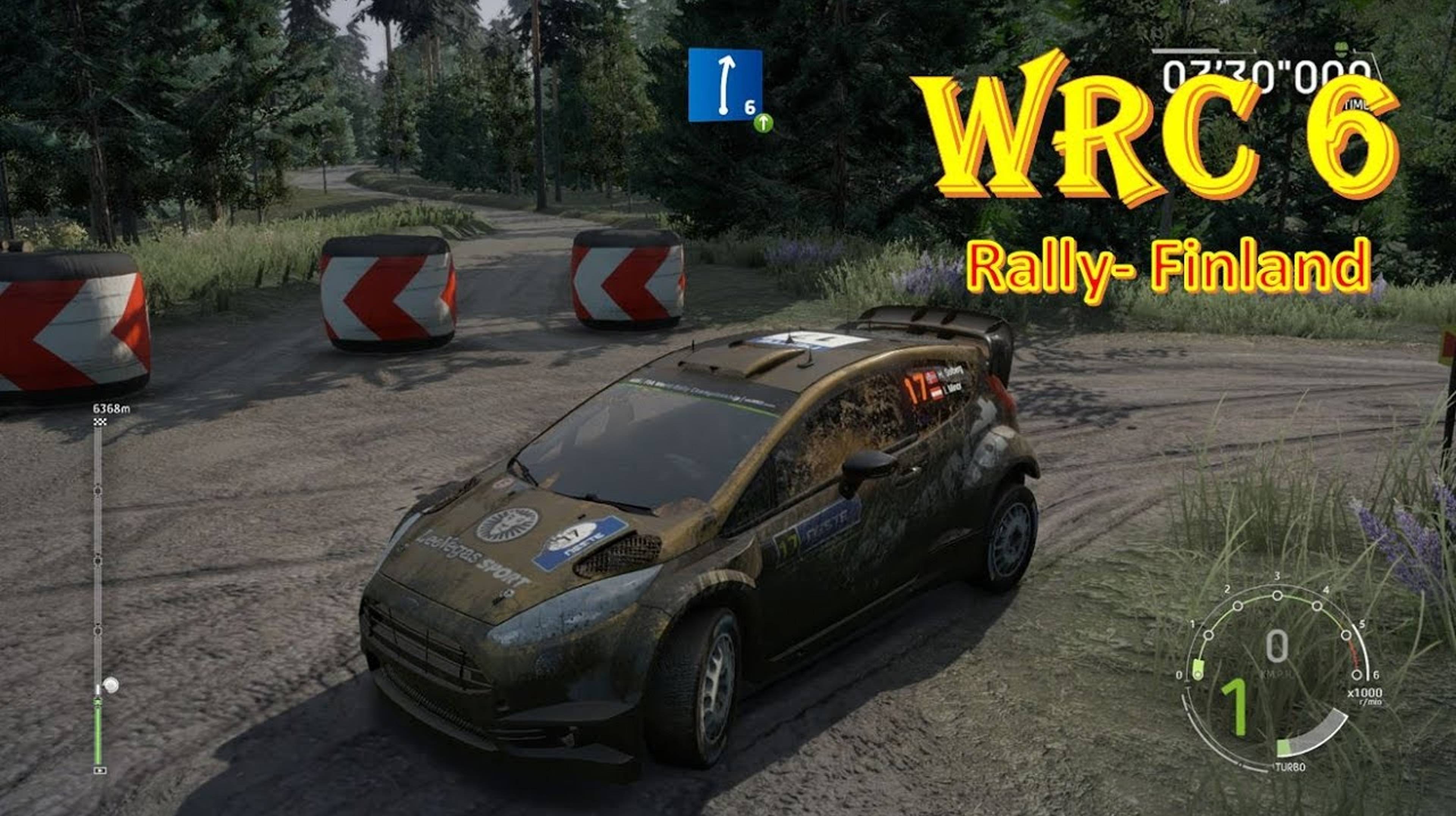 Супер ралли Финляндии WRC 6 игры ралли 2025 смотреть онлайн 🏁 ралли планеты