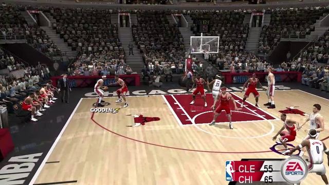 NBA LIVE 2005: Cleveland Cavaliers 115, Chicago Bulls 125