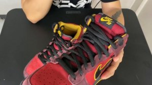 NIKE SB DUNK HIGH PREMIUM IRON MAN