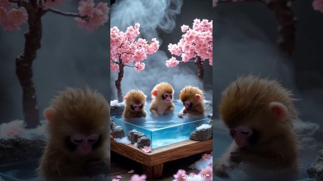 малыши обезьянки